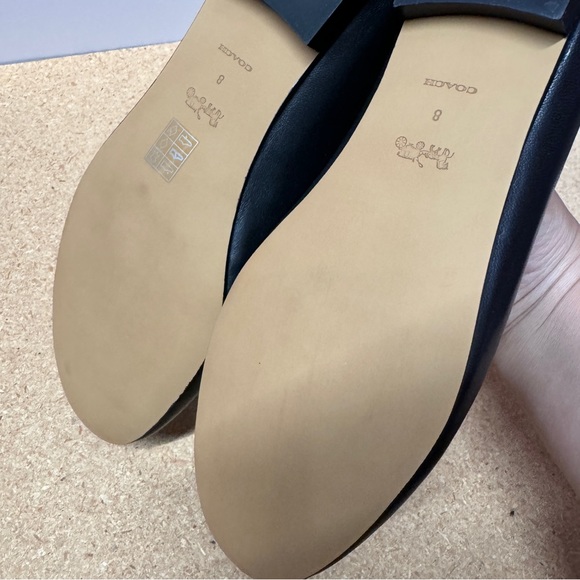 Coach | Shoes | Coach Womens Haley Leather Loafer Fg31 | Poshmark